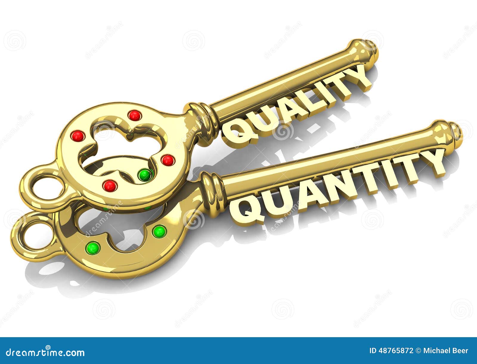 Quality And Quantity Stock Photography | CartoonDealer.com #48765872