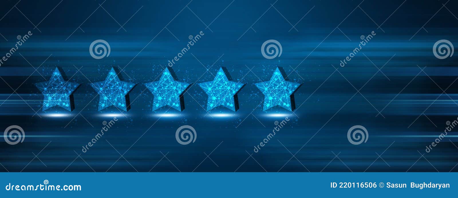 Quality rating by stars stock photo. Image of reputation - 220116506