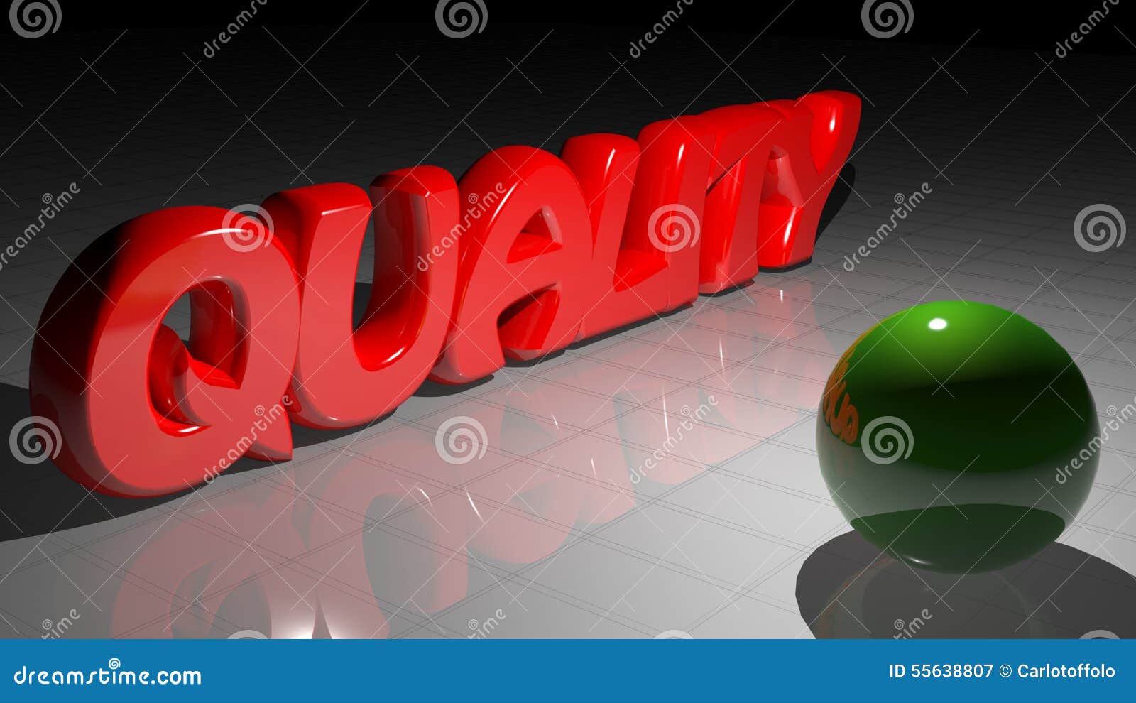 Quality red stock illustration. Illustration of industry - 55638807