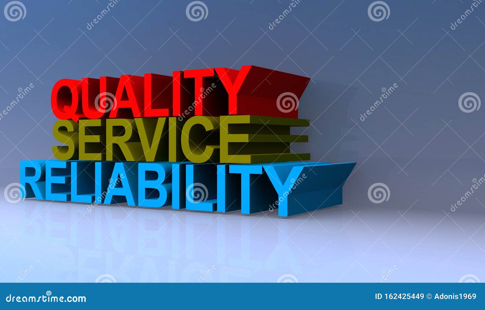 Quality Service Reliability Stock Illustration - Illustration of ...