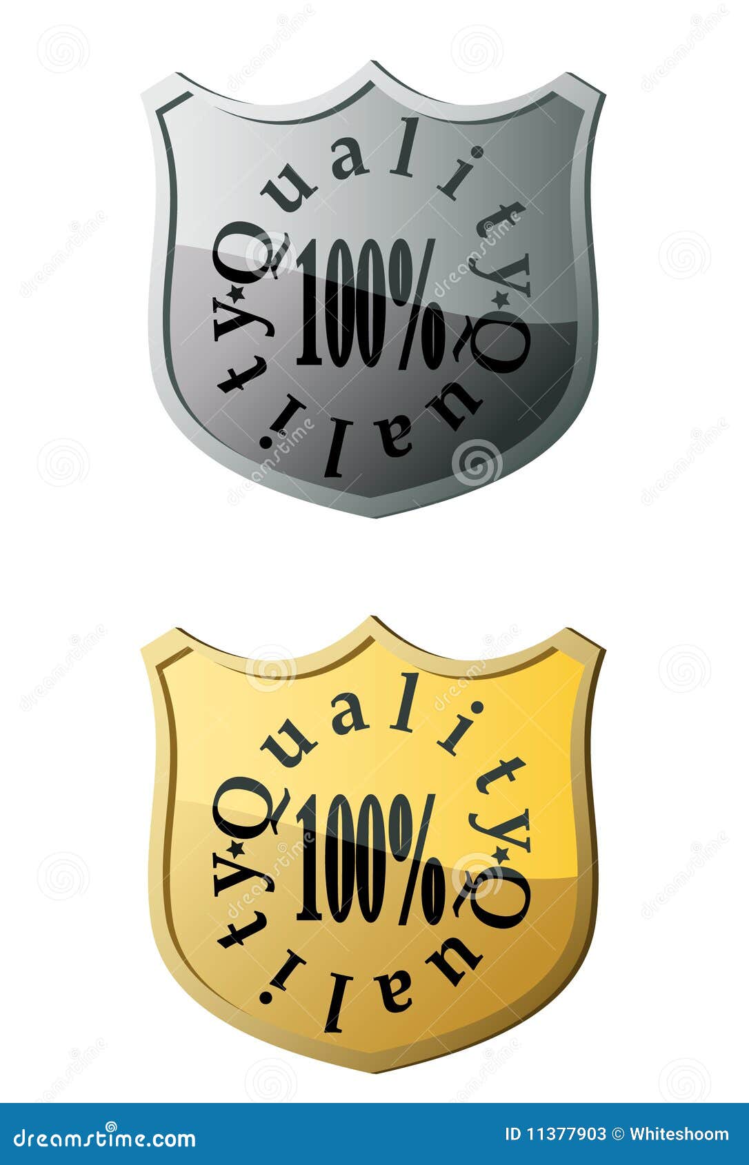 Quality shield stock vector. Illustration of black, military - 11377903