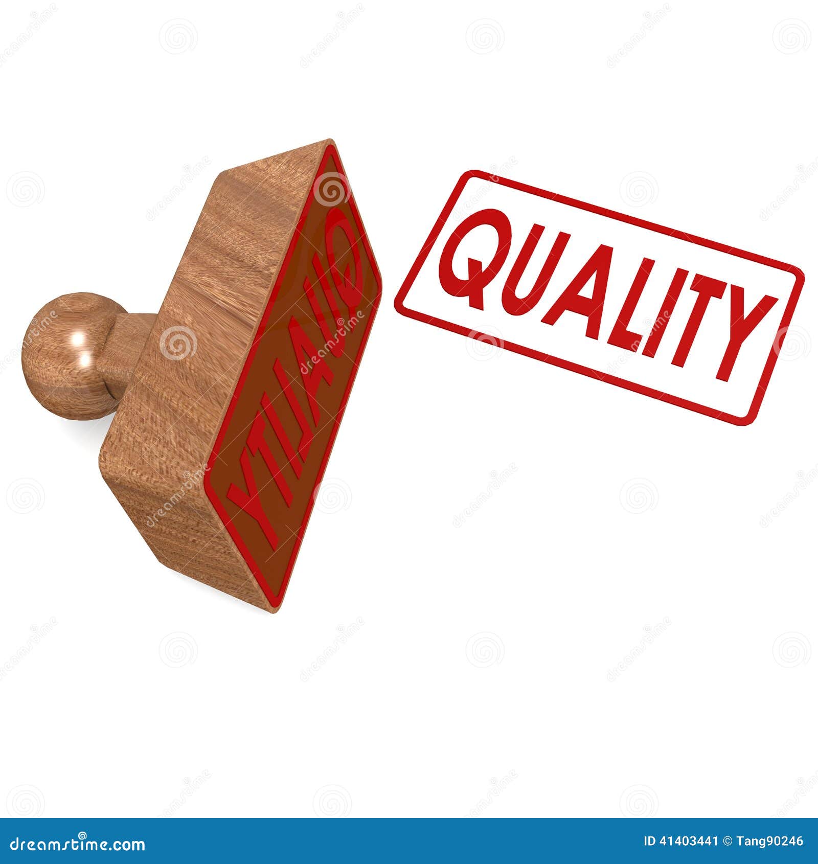 Quality stamp stock illustration. Illustration of trade - 41403441