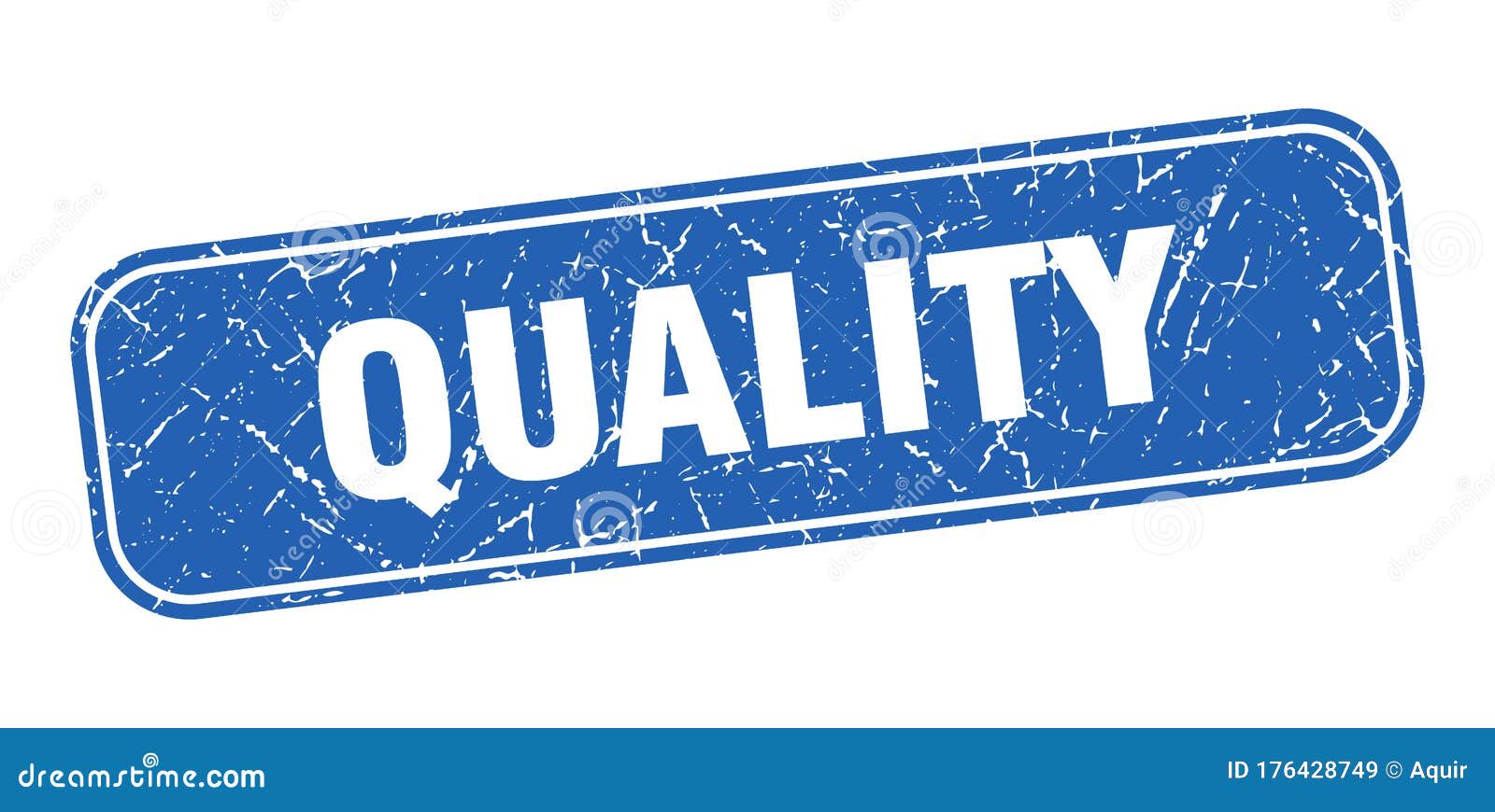 Quality Stamp. Quality Square Grungy Isolated Sign Stock Vector ...