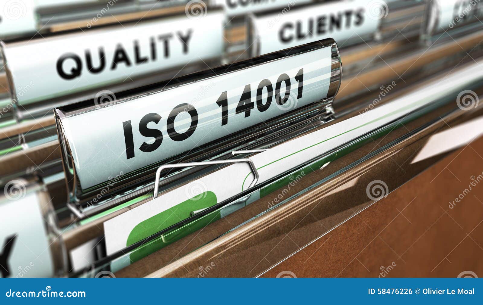 Quality Standards, ISO 14001. Stock Illustration - Illustration of ...