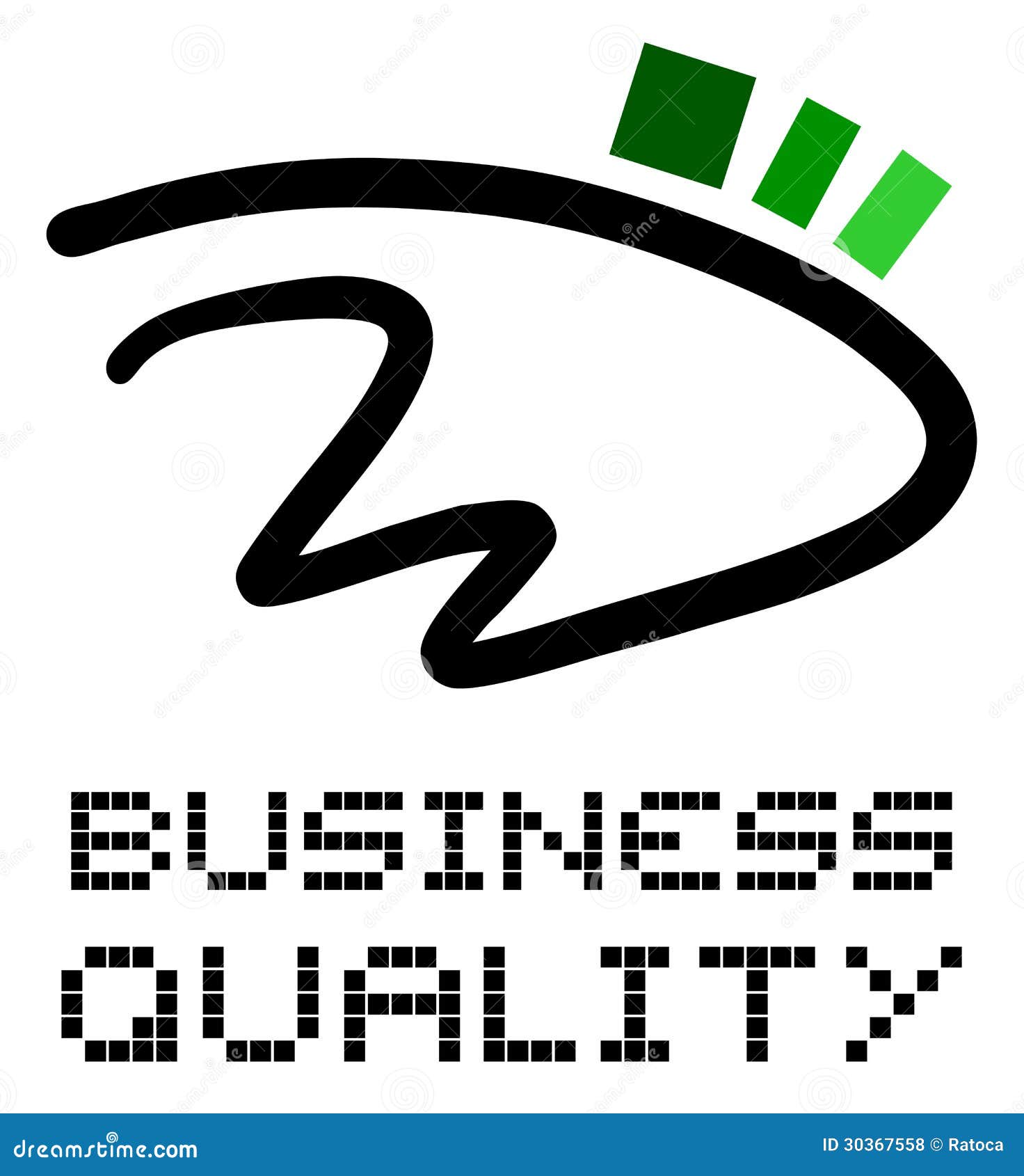 Quality symbols stock vector. Illustration of boom, negotiating - 30367558