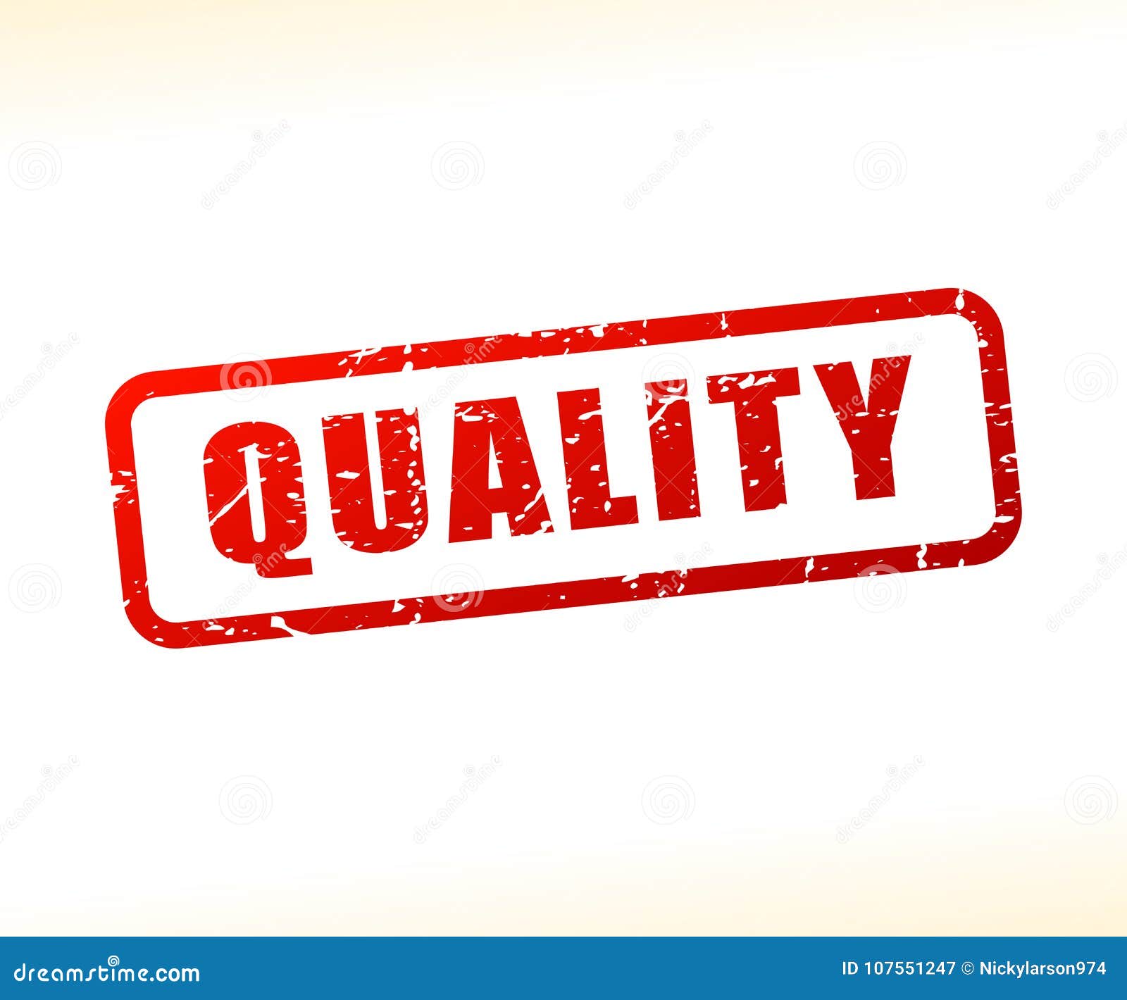 Quality text stamp stock vector. Illustration of business - 107551247