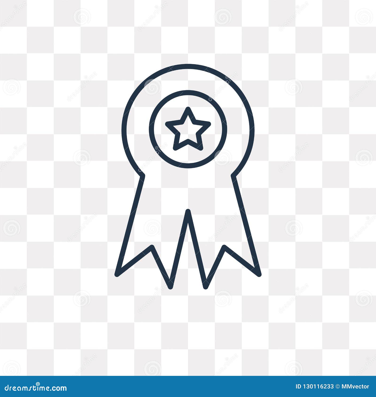 Quality Vector Icon Isolated on Transparent Background, Linear Q Stock ...