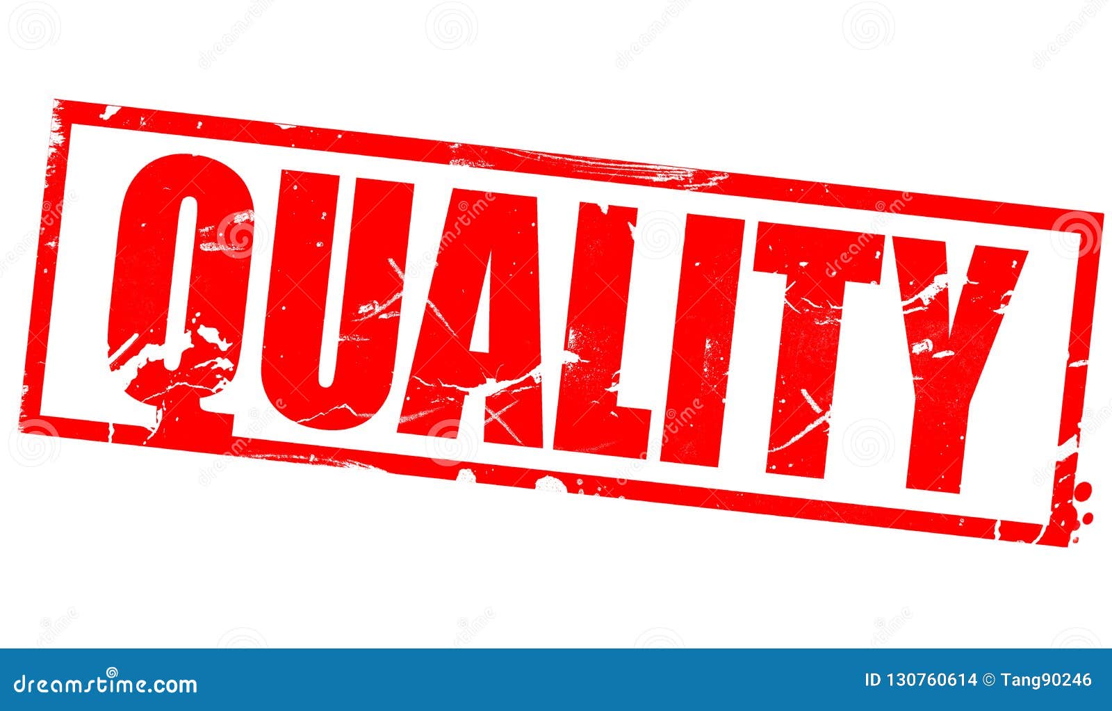 Quality in red frame stock illustration. Illustration of quality ...