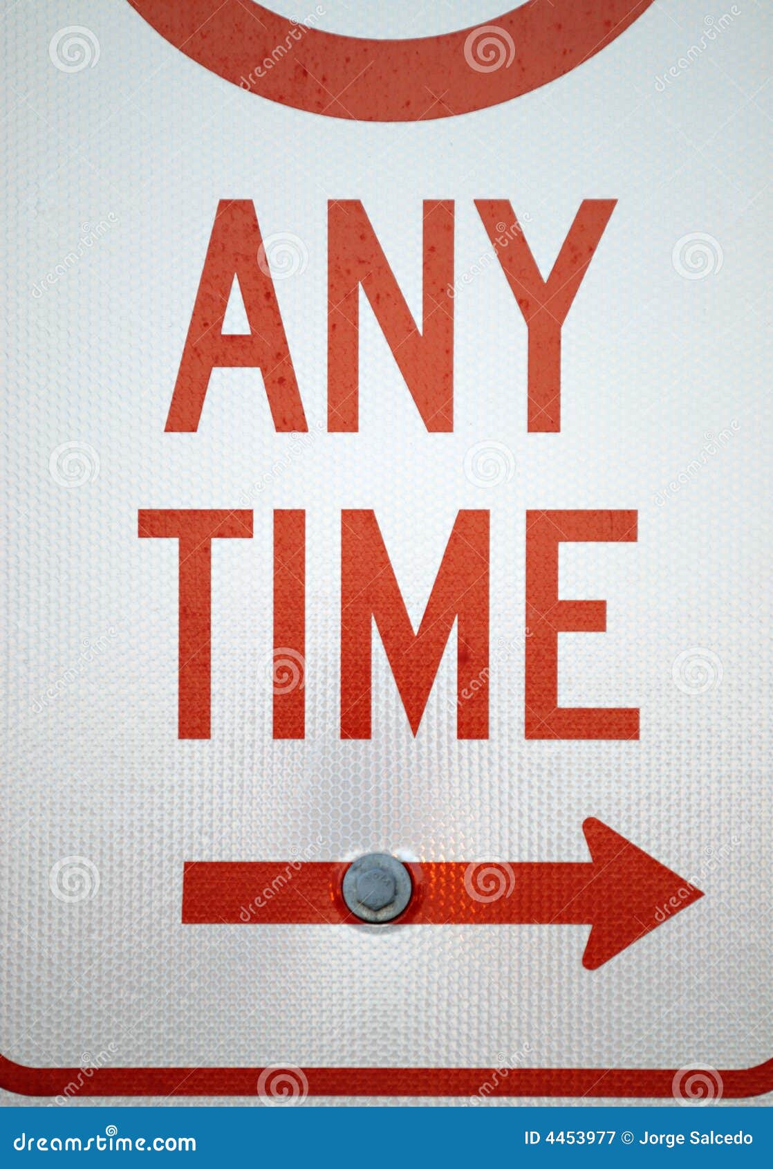 Quando imagem de stock. Imagem de sinal, eternidade, nunca - 4453977