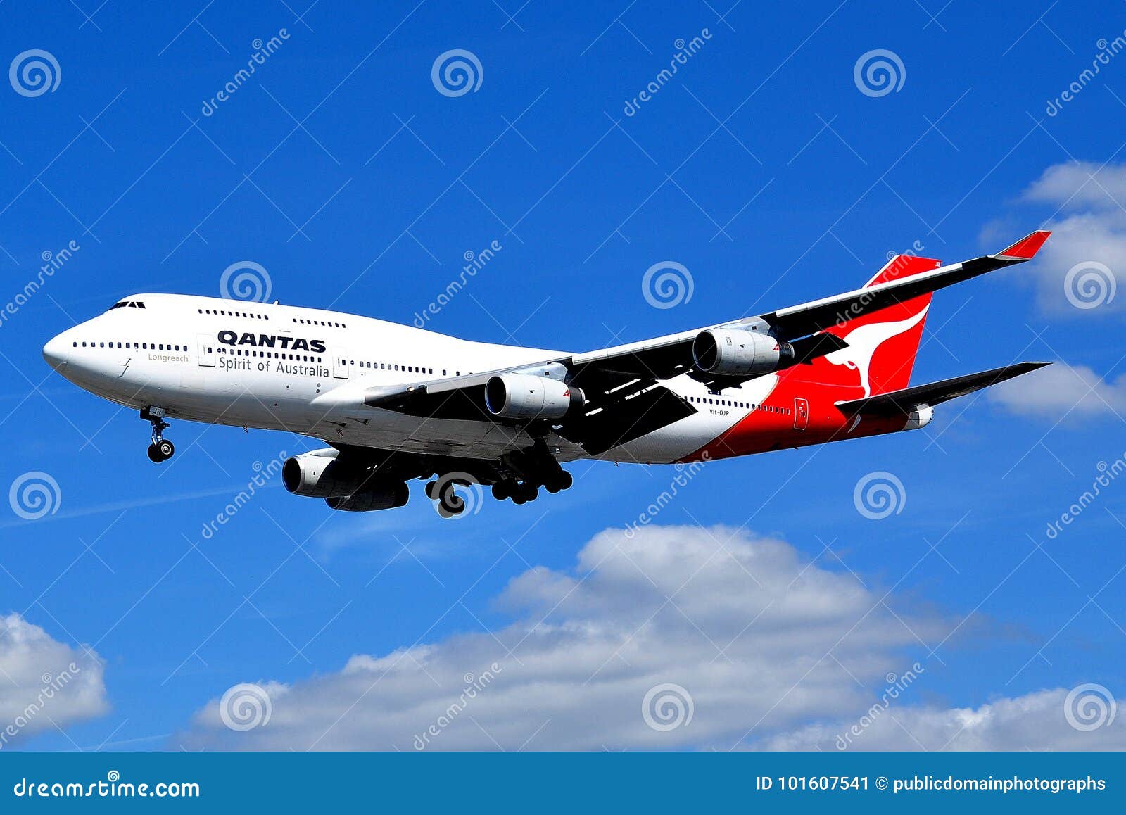 Quantas Airline Jumbo Boeing 747 Picture. Image: 101607541