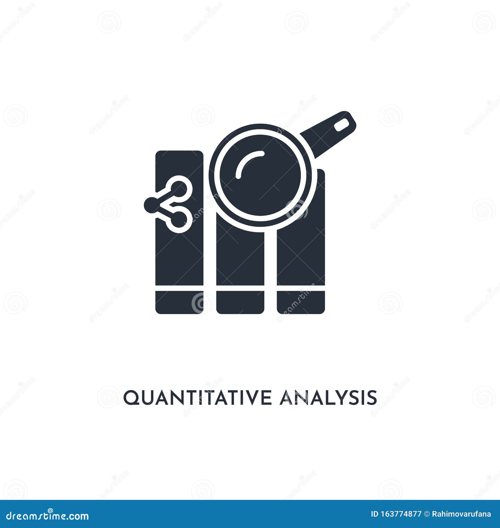 Quantitative Analysis Line Icons Collection. Statistics, Data, Analysis ...
