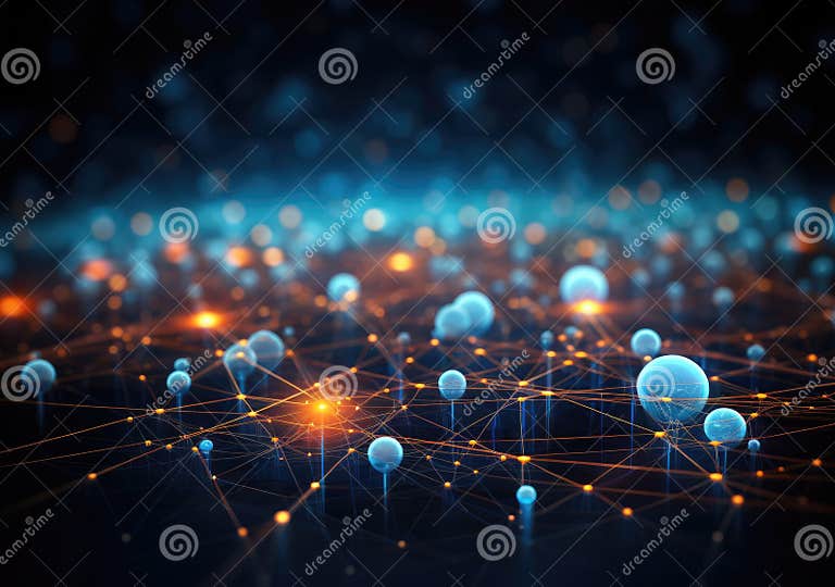 Quantum Abstract Technology Background Hardware Quantum Form Future ...