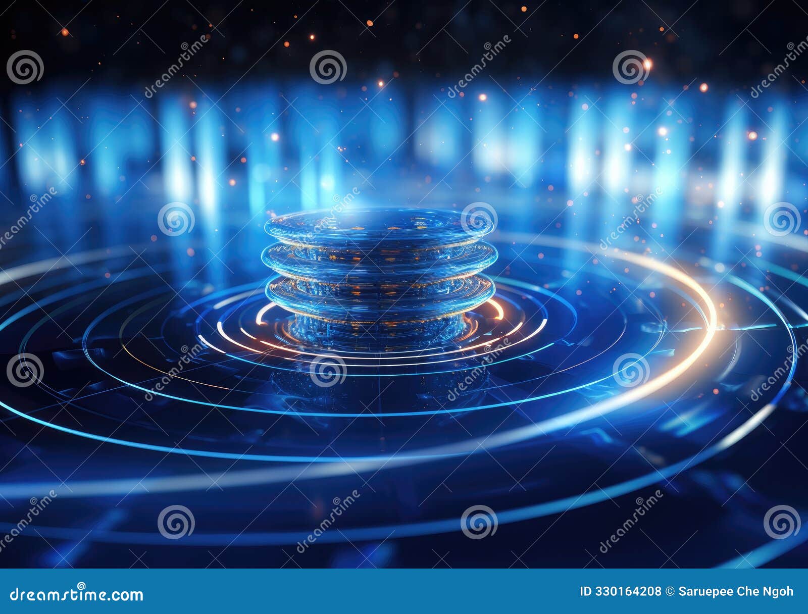 Quantum Abstract Technology Background Hardware Quantum Form Future ...