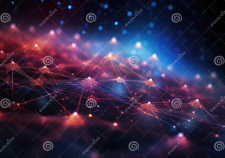 Quantum Abstract Technology Background Hardware Quantum Form Future ...