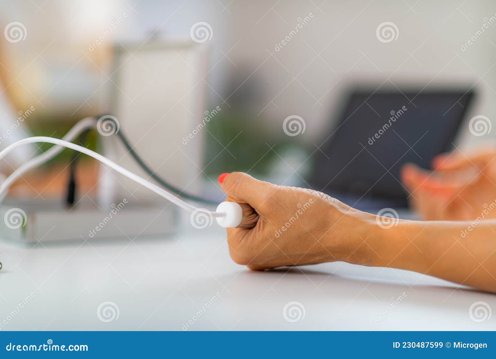 Quantum Body Analysis Concept Stock Image - Image of technology ...