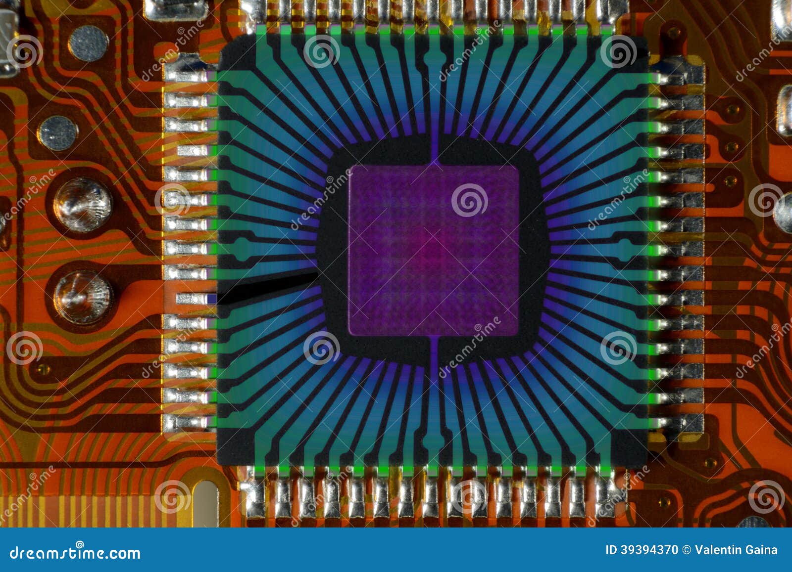 Quantum chip stock photo. Image of quantum, boards, tech - 39394370