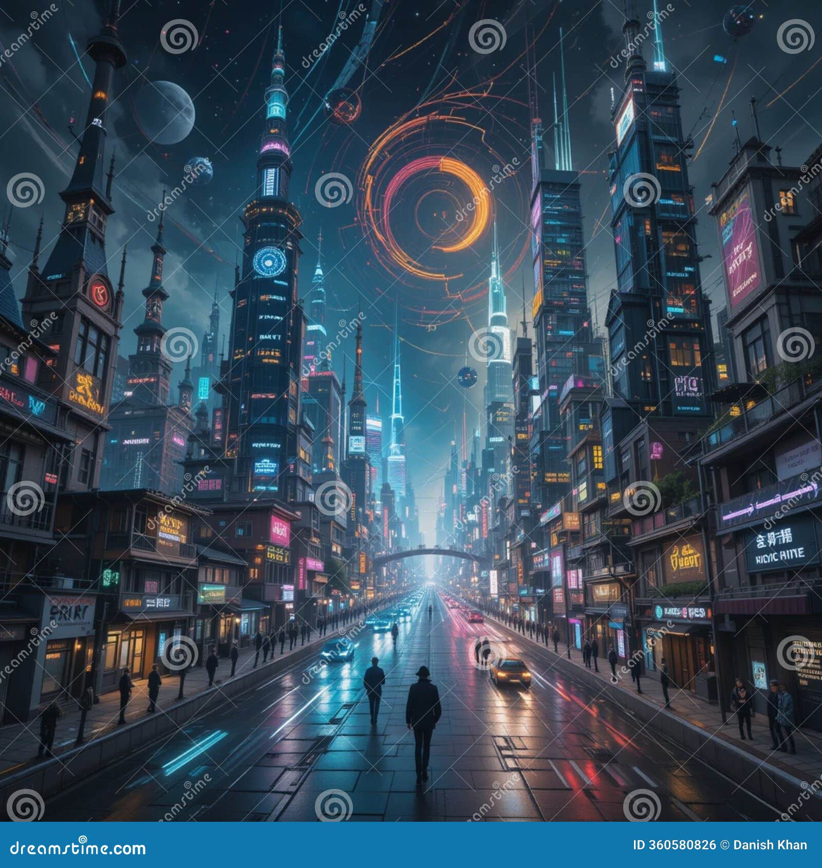 A Quantum City Where Past, Present, and Future Exist Simultaneously ...