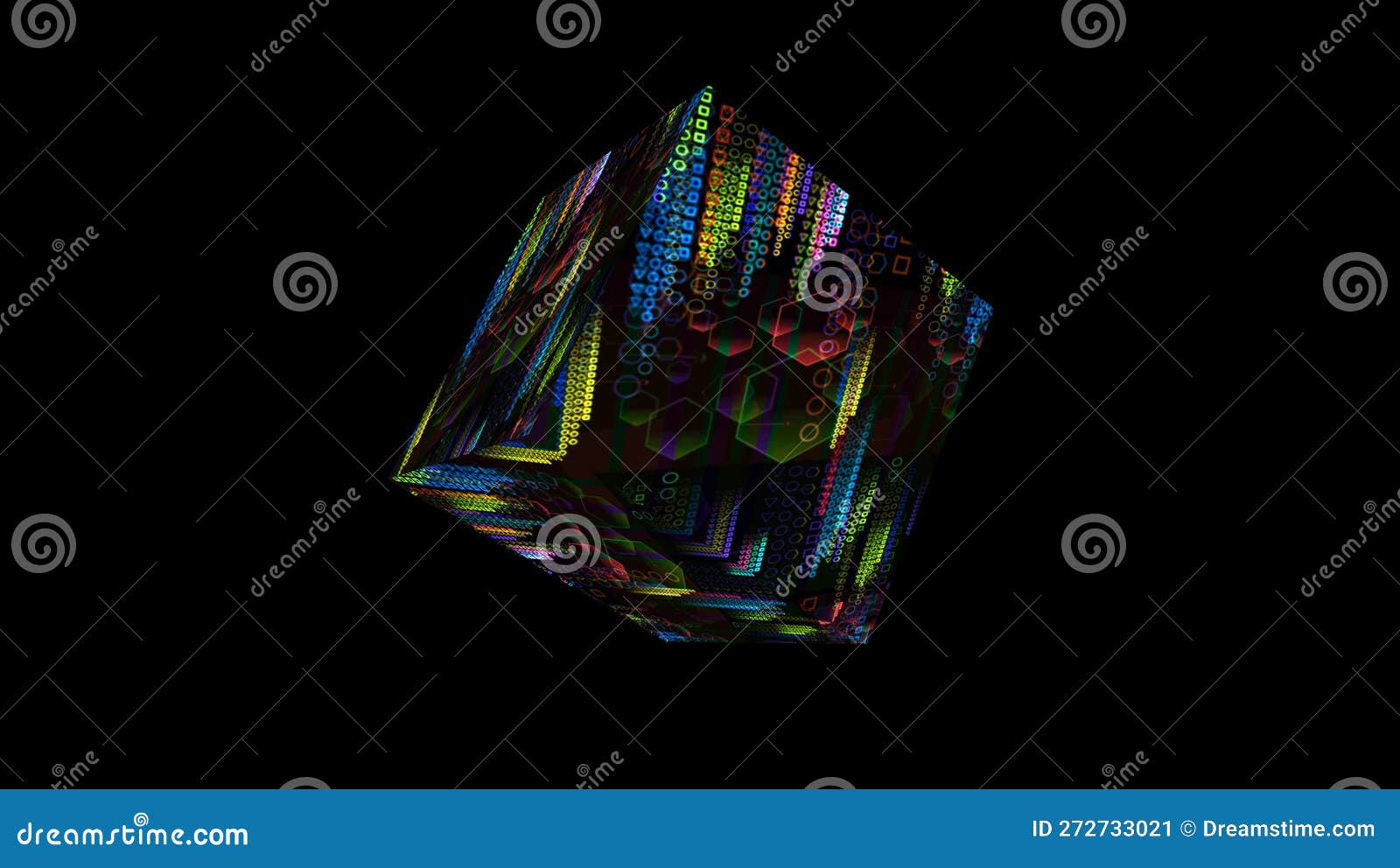 Quantum Computer Core Abstract Futuristic Technology Digital Layer ...