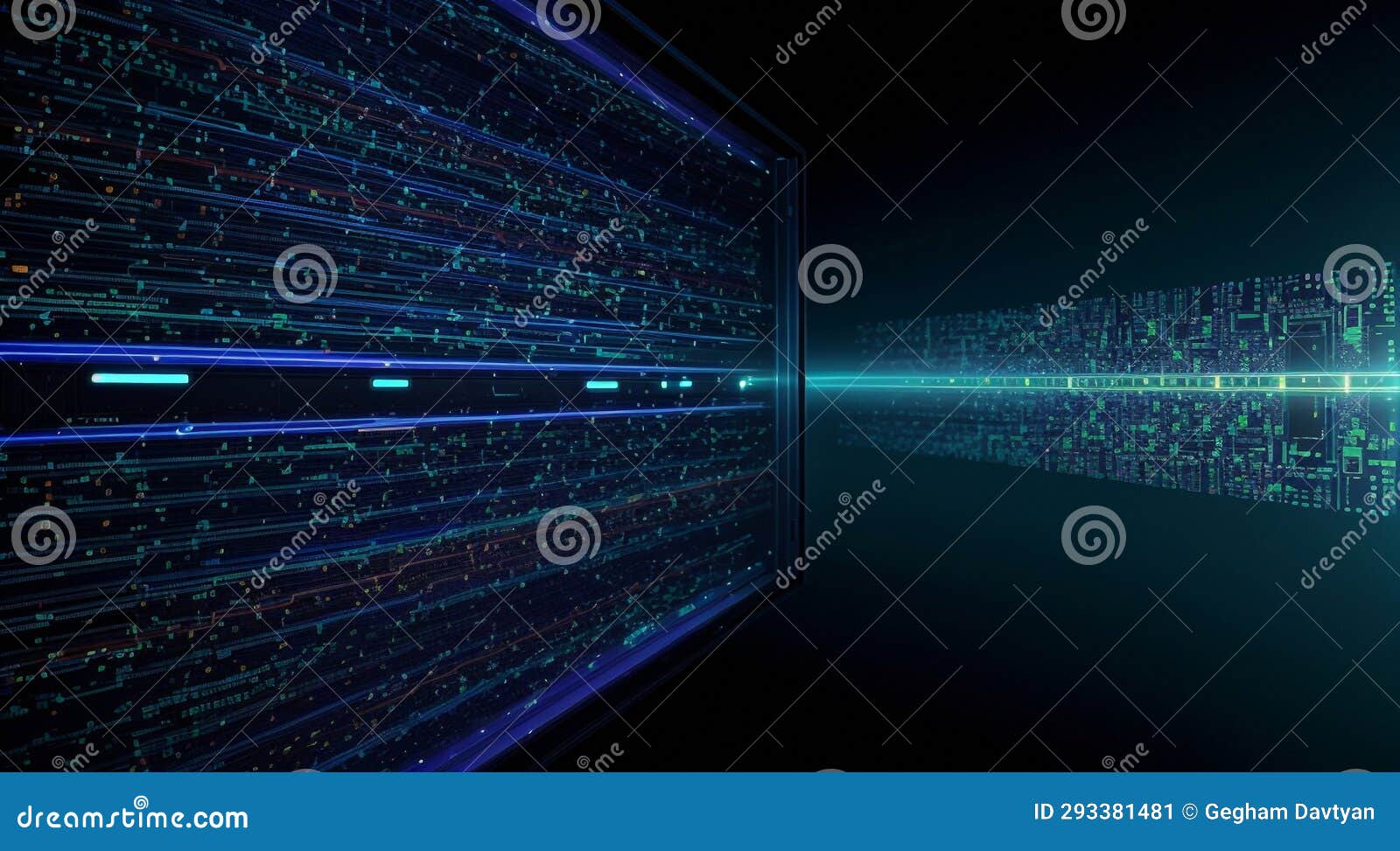 Inside Quantum PC. Quantum Computing, Circuit At Work - Superposition ...