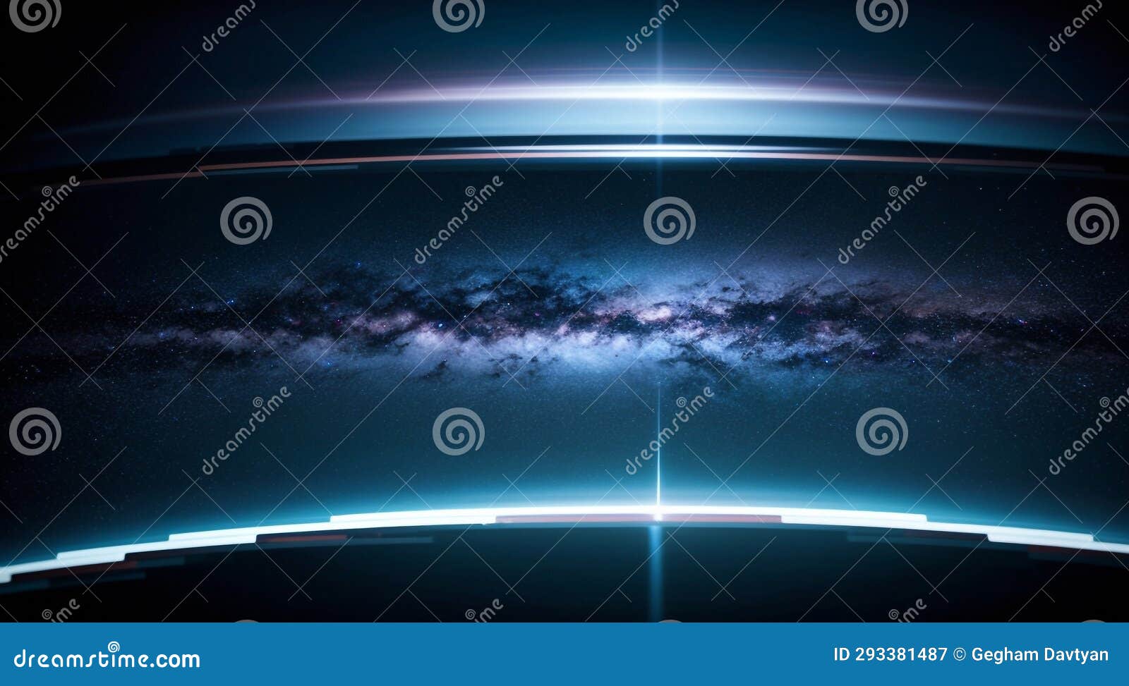 Quantum Computer Inside, Technology Background, Ultra Colored ...