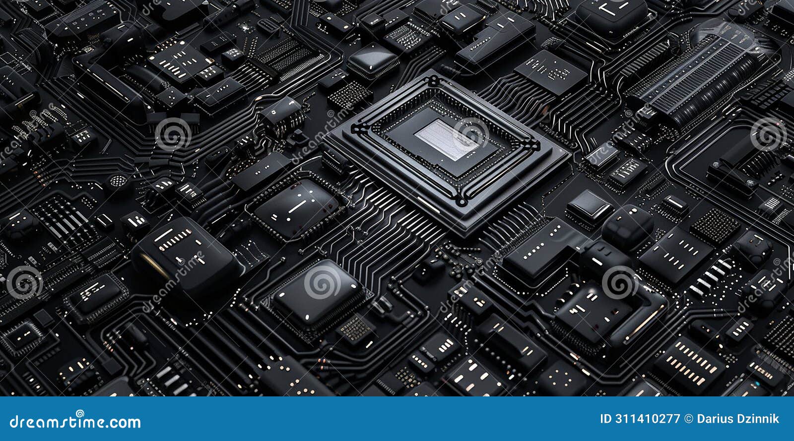 Quantum Computer, Computer Interior. Dark, Photorealistic, Wallpaper ...