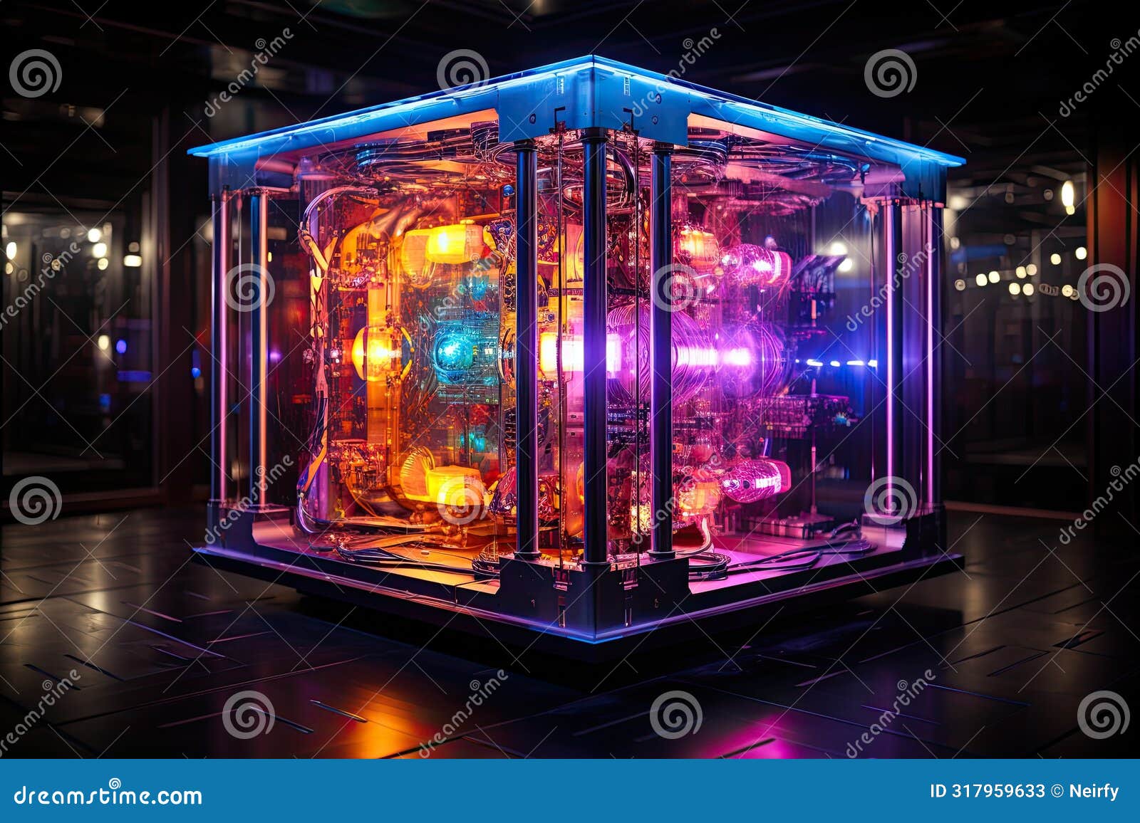 Quantum Computer, Qubit Network, Ultra Modern Computer Technologies ... Quantum Computer, Qubit Network, Ultra Modern Computer Technologies ...