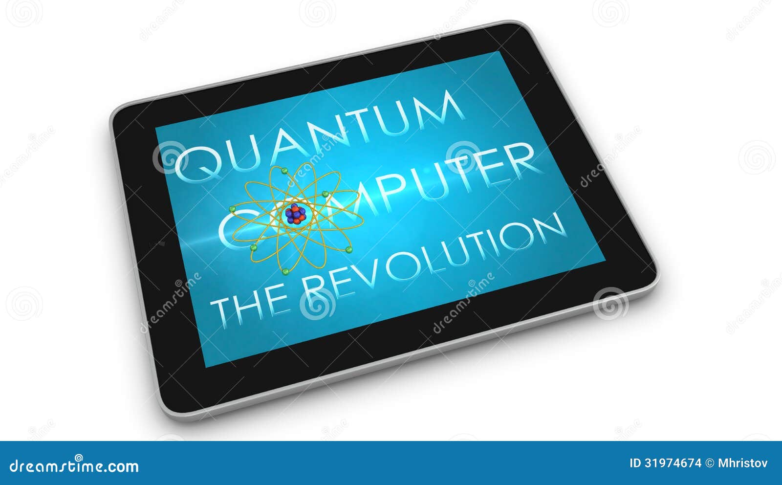 Quantum Computer the Revolution of Computing Stock Photo - Image of ...