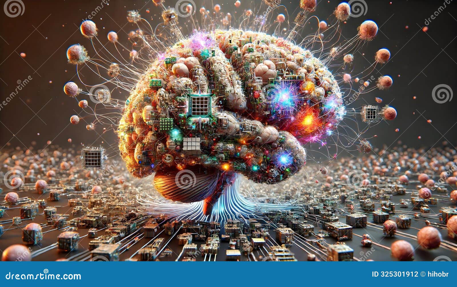 Quantum Computer-Style Realistic 3D Fusion of Human Brains - Biological ...