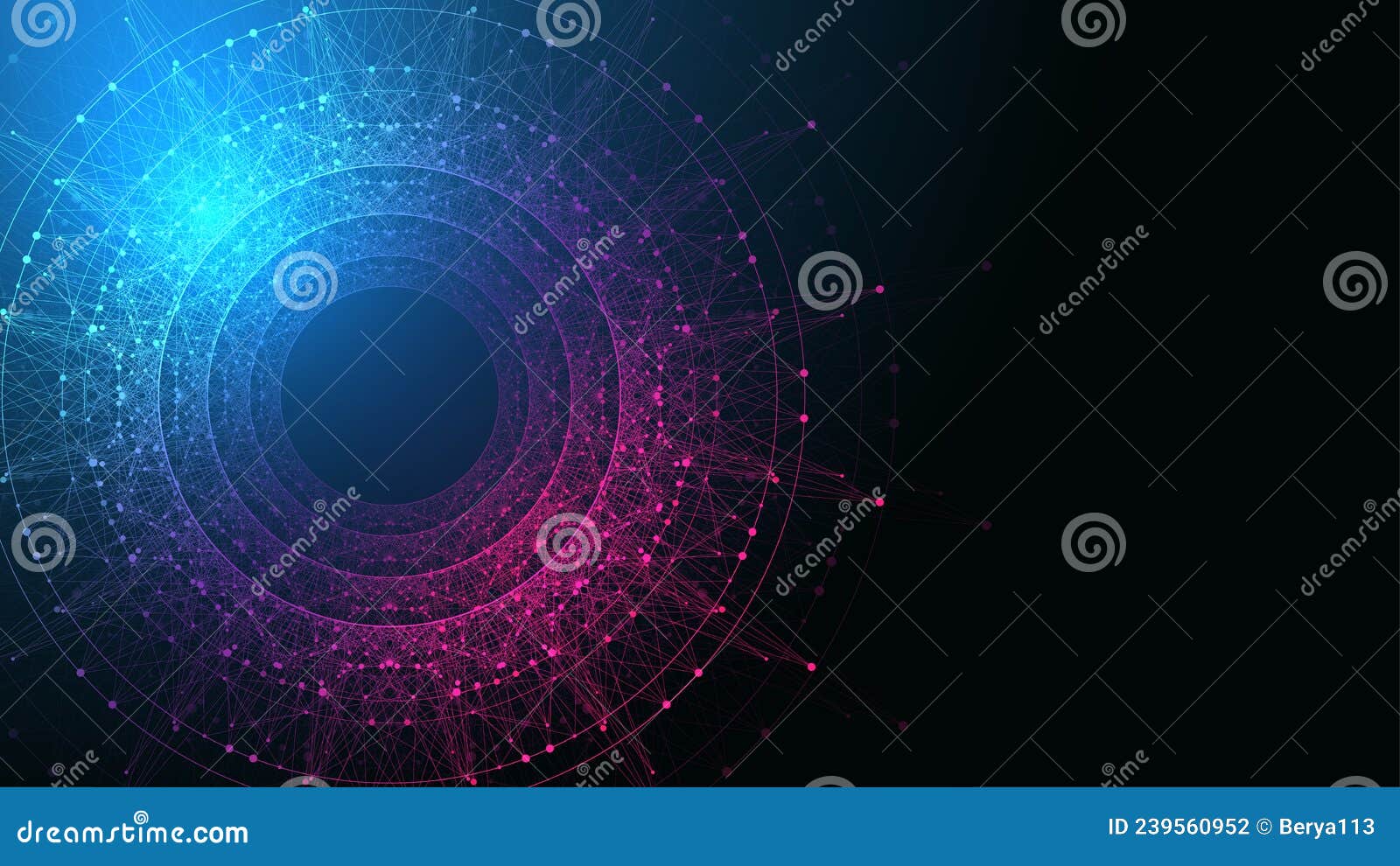 Quantum Computer Technology Banner Design Template Concept ...