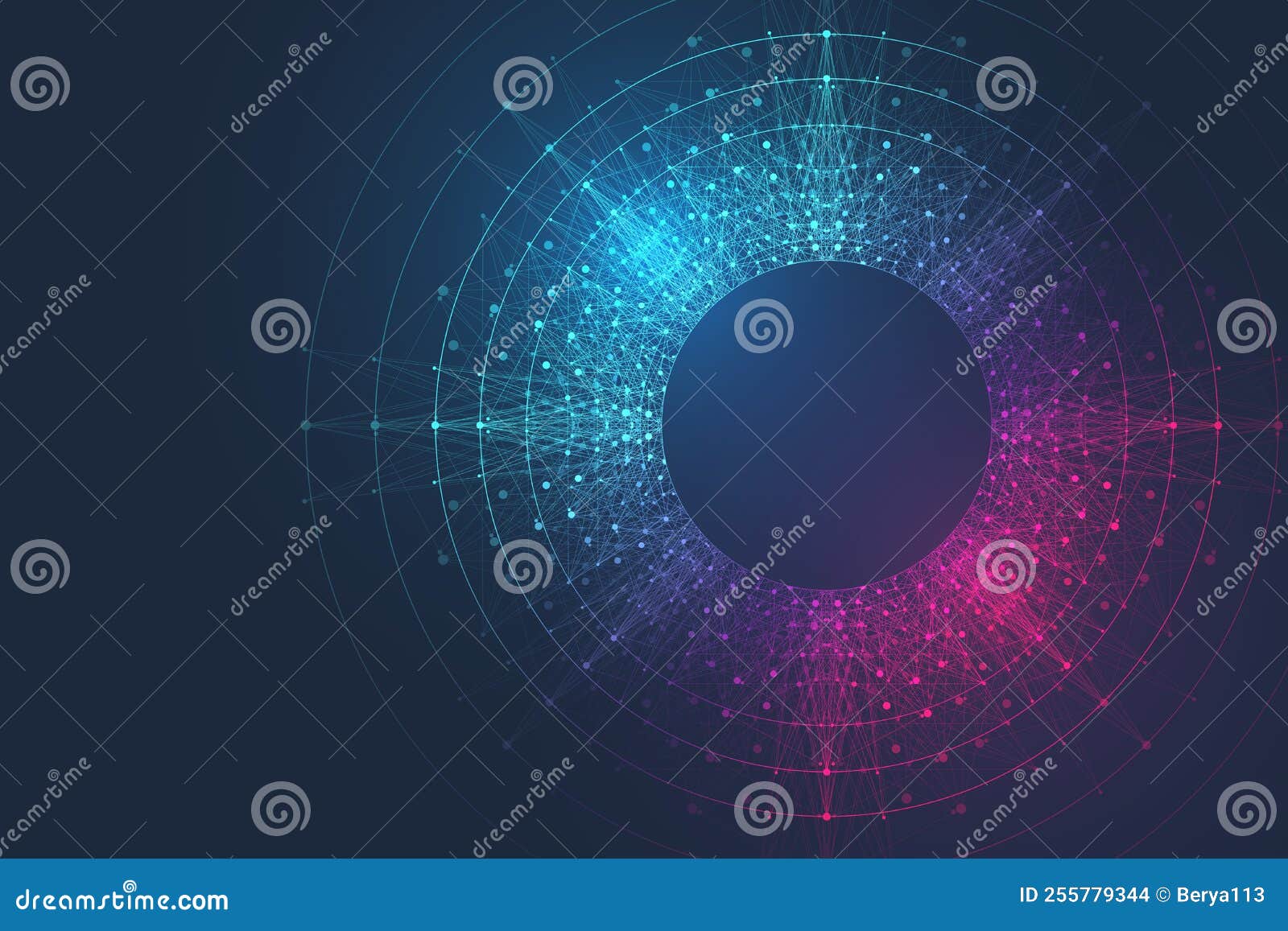 Quantum Computer Technology Banner Design Template Concept ...