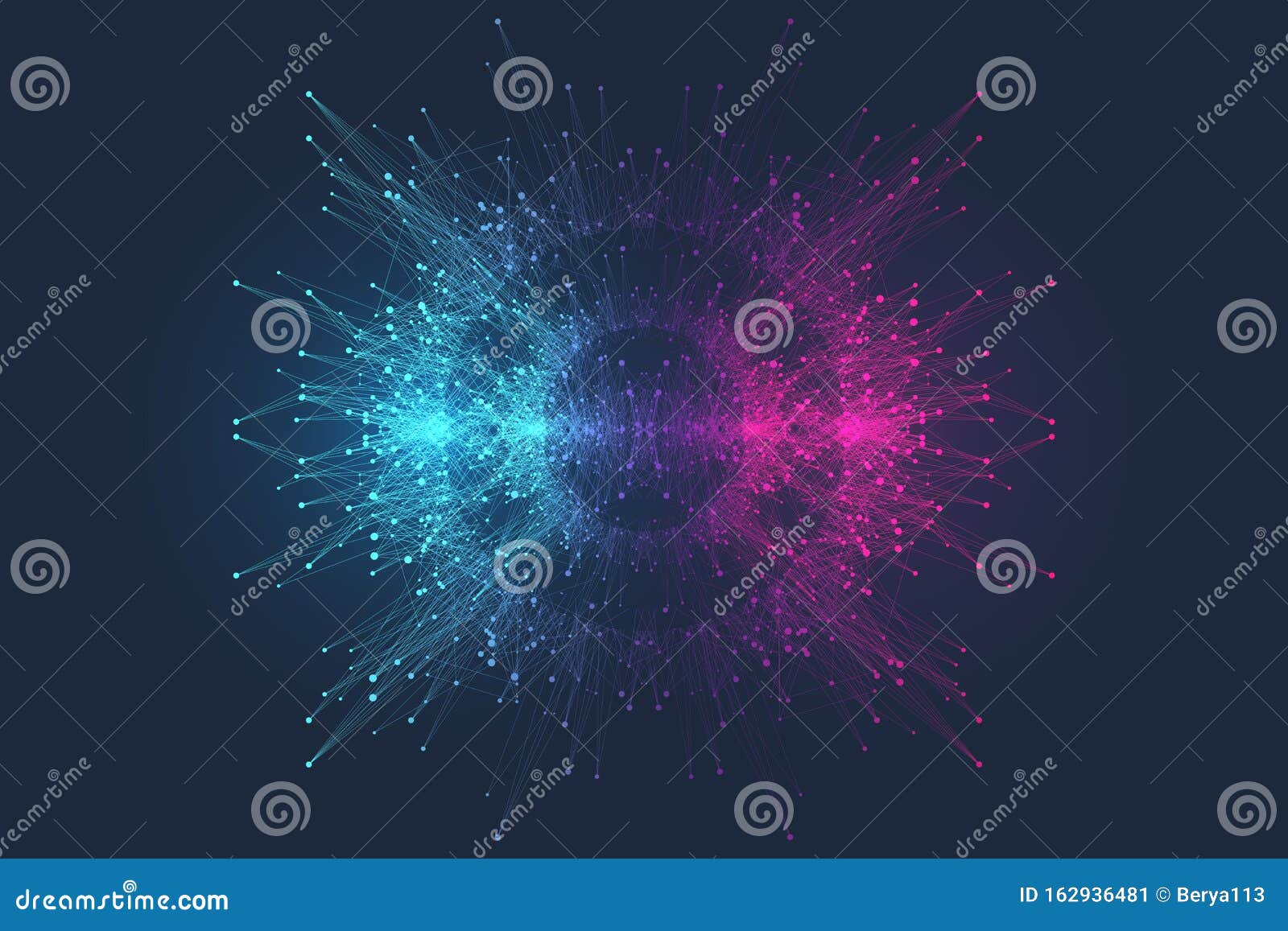 Quantum Computer Technology Concept. Deep Learning Artificial ...