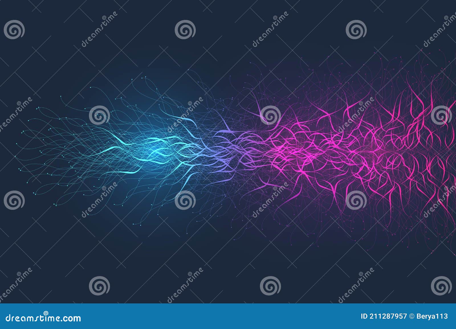 Quantum Computer Technology Concept. Deep Learning Artificial ...