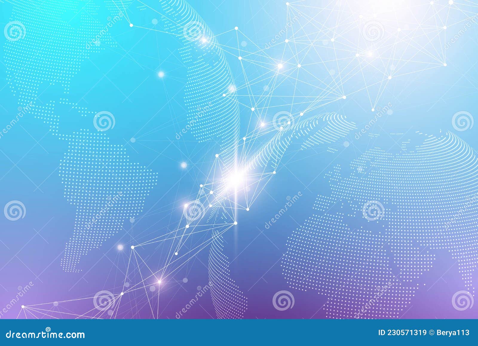 Quantum Computer Technology Concept. Deep Learning Artificial ...