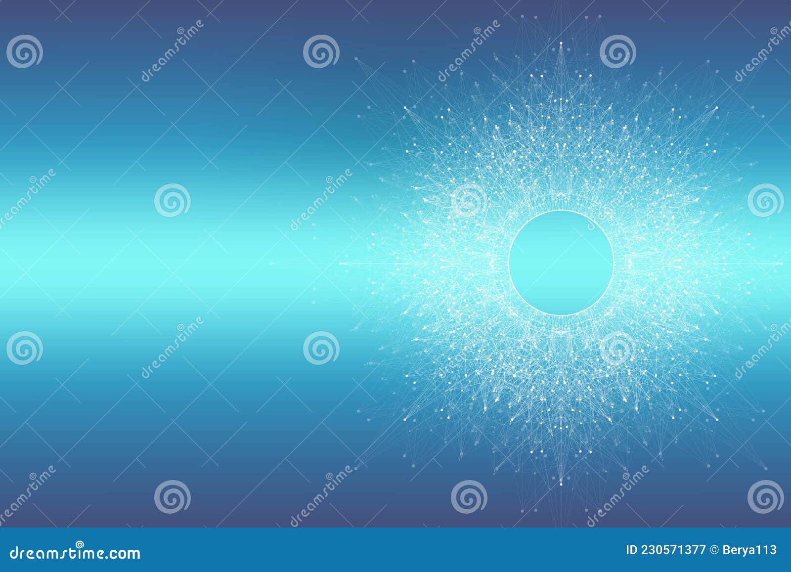 Quantum Computer Technology Concept. Deep Learning Artificial ...