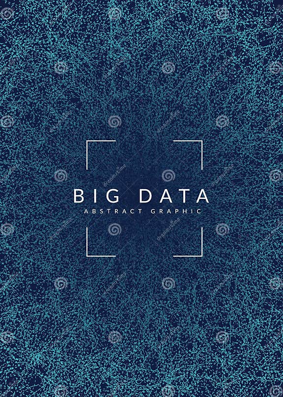 Quantum Computing Background. Technology for Big Data, Visualiza Stock Vector - Illustration of ...