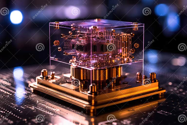 Quantum Computing and Beyond Stock Illustration - Illustration of world, revolutionize: 278538027