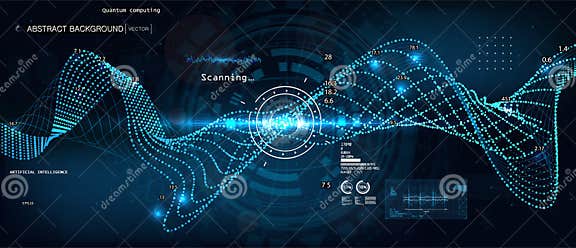 Quantum Computing, Big Data Algorithms Stock Vector - Illustration of economy, foreign: 133342824