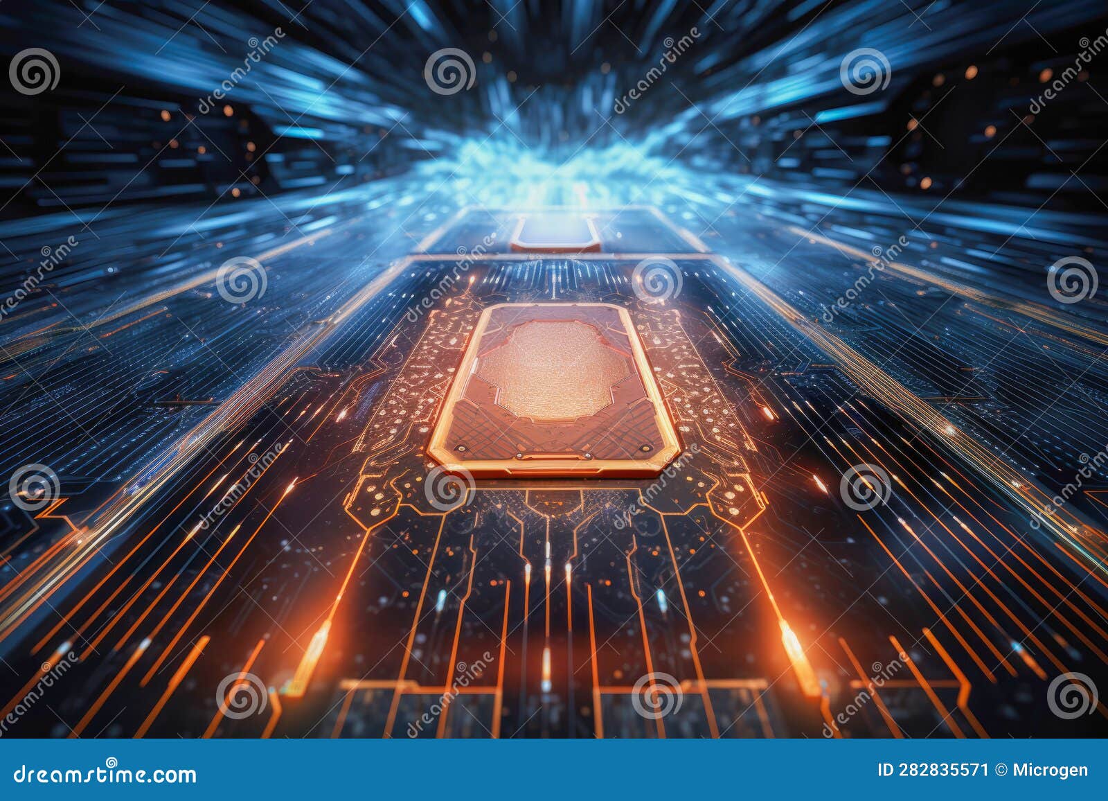 Quantum Computing Chip Travelling through Space at Warp Speed ...