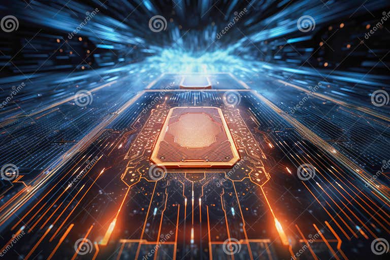 Quantum Computing Chip Travelling through Space at Warp Speed ...