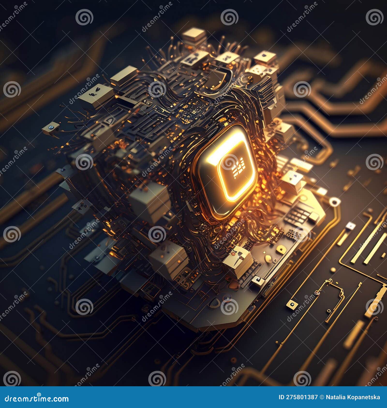 Quantum Computing Circuit with Abstract Futuristic Design. Generative ... Quantum Computing Circuit with Abstract Futuristic Design. Generative ...