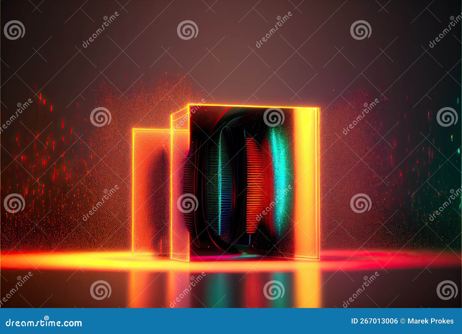 Quantum Computing, Conceptual Illustration. Beautiful Blur Soft ...