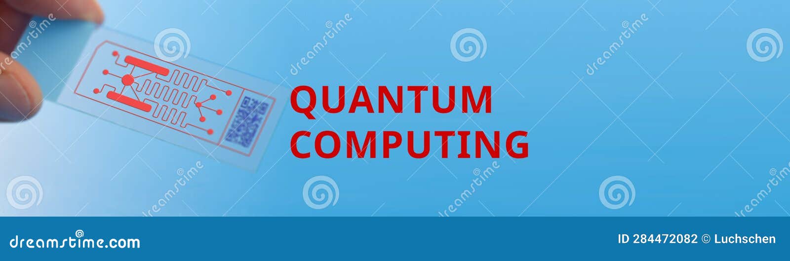 Quantum Computing Lab on Chip Device Stock Photo - Image of serloc ...