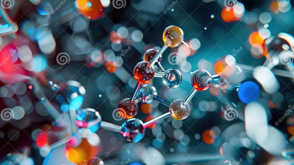 Quantum Computing Drug Discovery Stock Illustration - Illustration of ...