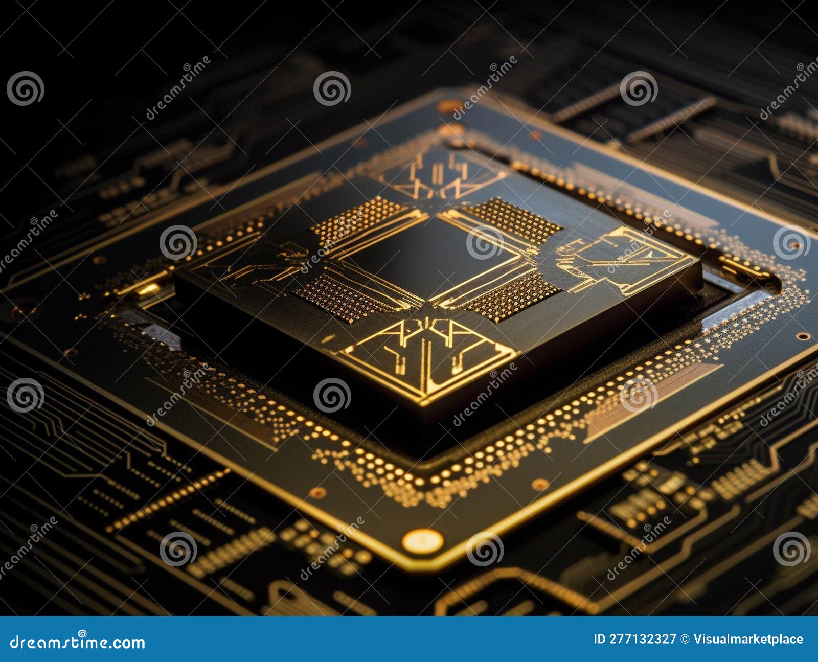 Quantum Computing: the Future of High-Performance Stock Illustration ...