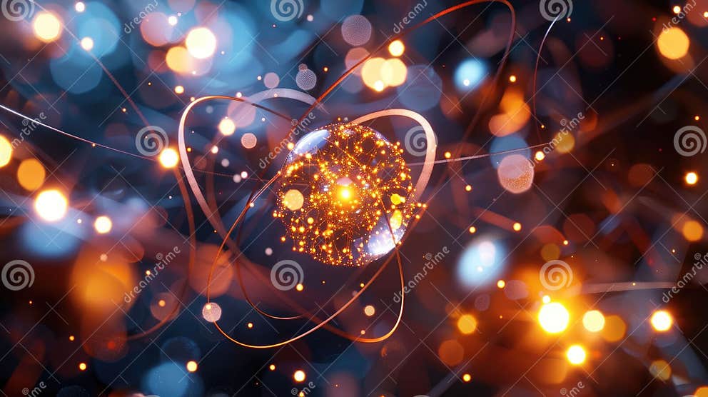 Quantum Computing the Future is Now AIG535 Stock Image - Image of ...