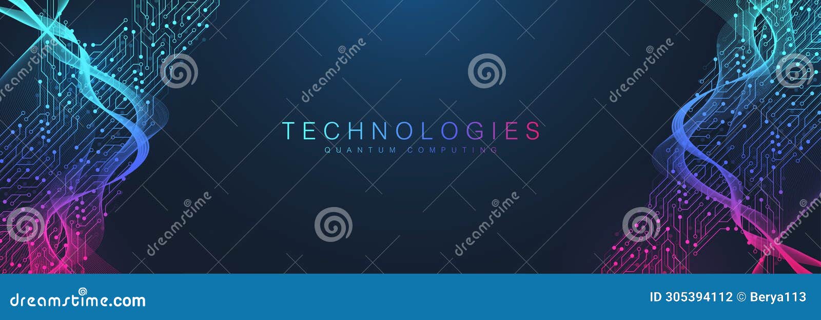 Quantum Computing Idea Design Element Concept. Deep Learning Artificial Intelligence. Generative ...