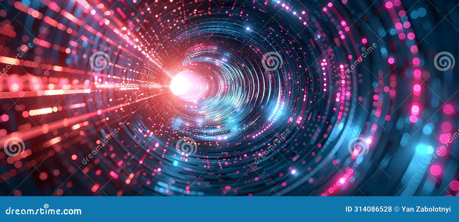 Quantum Computing Power: the Future of Data & AI. Concept Quantum ...