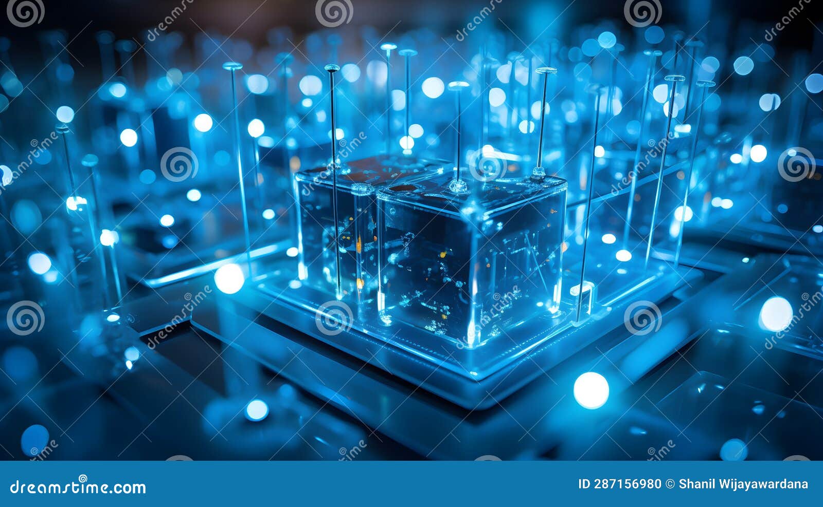 Quantum Computing Revolution: Abstract Qubits Entangled In Neon-Lit ... Quantum Computing Revolution: Abstract Qubits Entangled In Neon-Lit ...