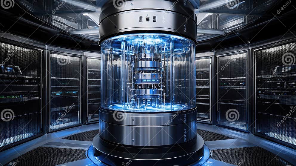 Quantum Computing Server: the Future of Technology Development Stock ...