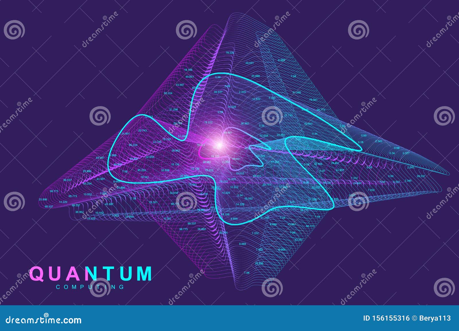Quantum Computing Technology Concept. Deep Learning Artificial ... Quantum Computing Technology Concept. Deep Learning Artificial ...